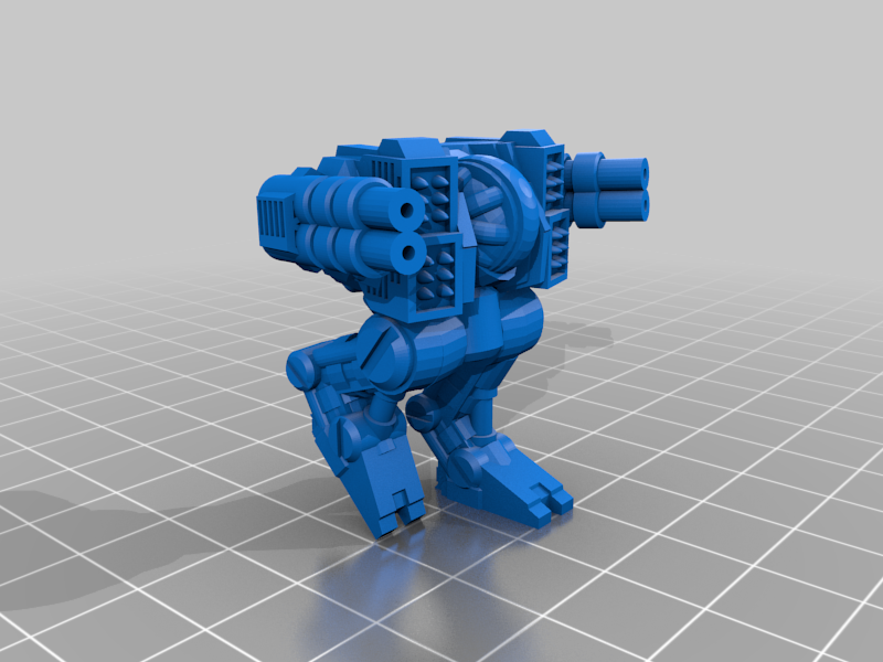 Free 3D file KA-17 Kinchla American Mecha 🤖・Design to download and 3D ...