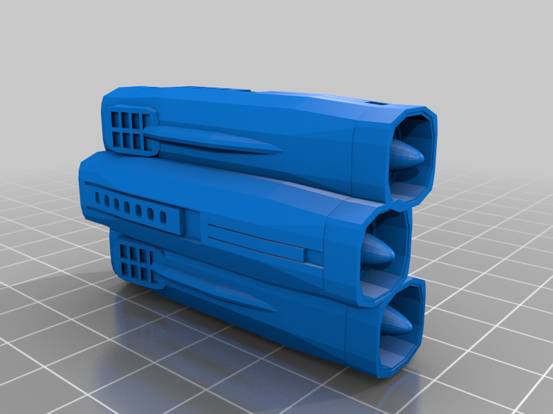 🚀 Triple Rotor Pod Engines For Martian Racing Federation (Gaslands ...