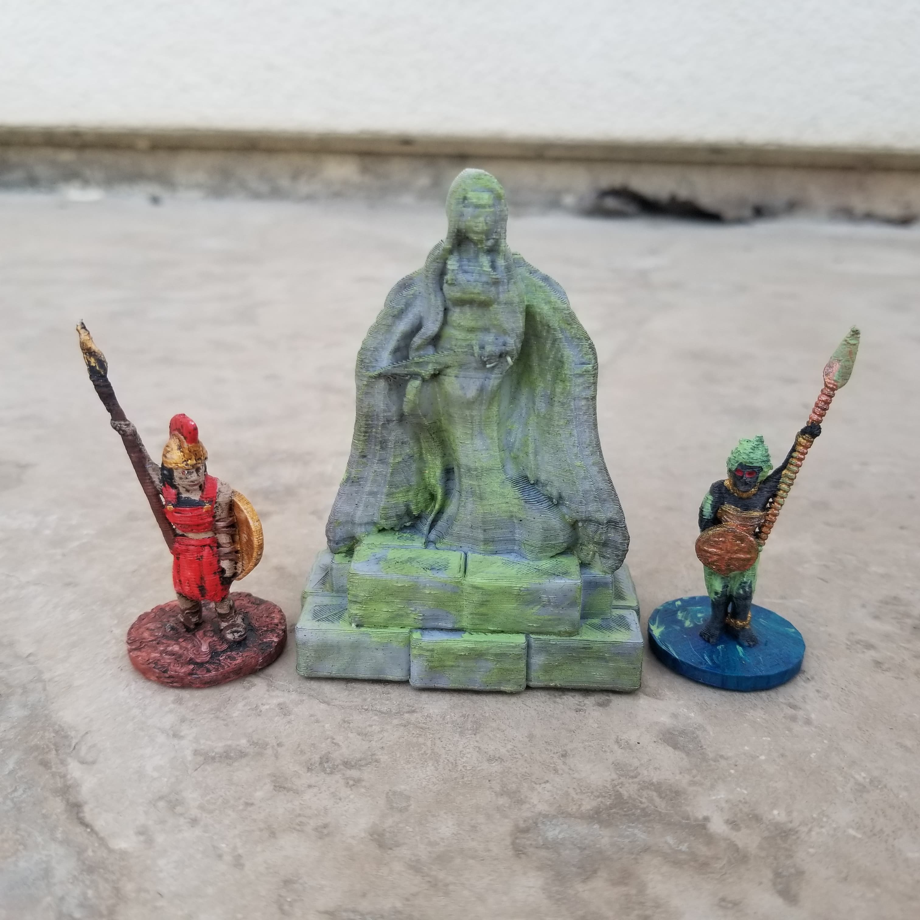 Imprimir en 3D Estatua angélica (28mm/Escala heroica)・Cults