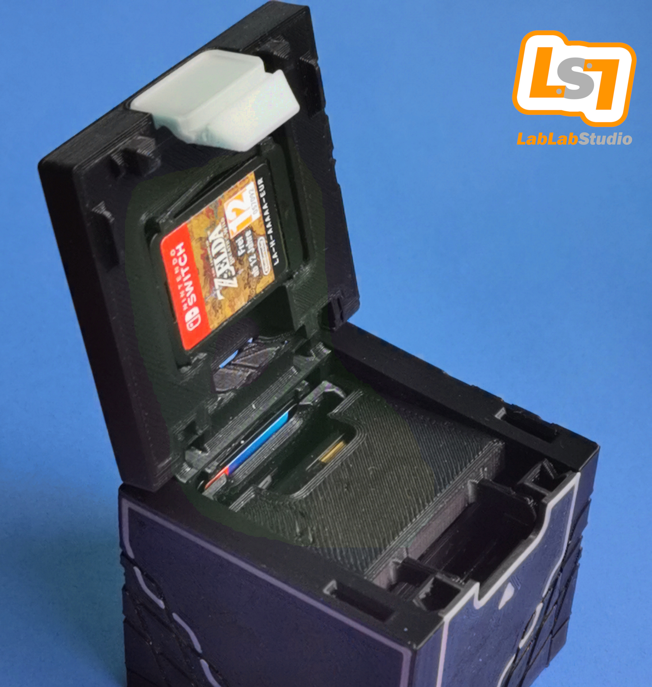 🃏 12 in 1 Storage cube for Nintendo Switch game cartridges and MicroSD ...