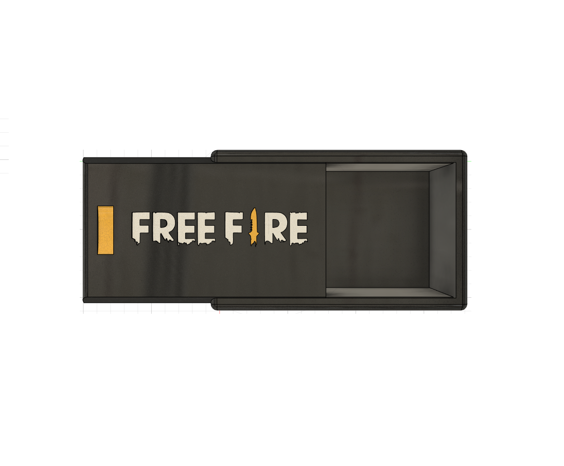 STL file Box Free Fire 📦・3D printer design to download・Cults