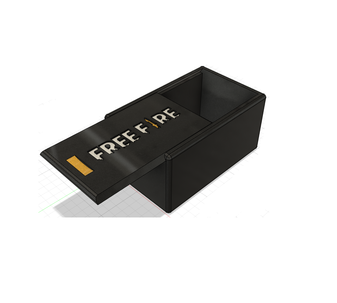 STL file Box Free Fire 📦・3D printer design to download・Cults