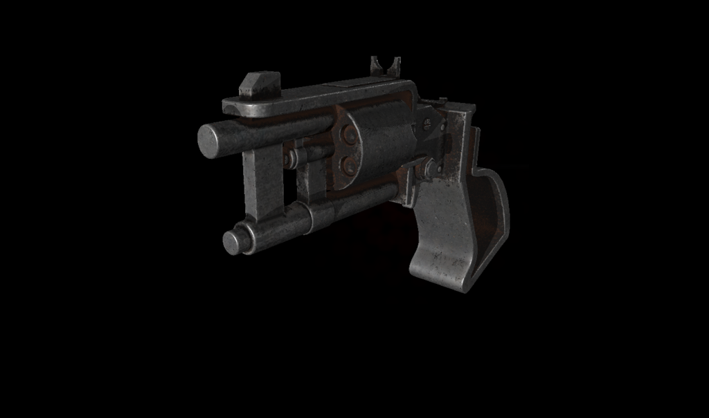 STL-Datei Pipe Revolver Pistol FO4 kostenlos 🔫 (OBJ)・Vorlage für 3D ...