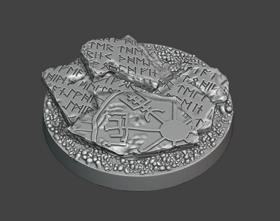 🎲 Rune / Thor bases・ STL File for ・Cults