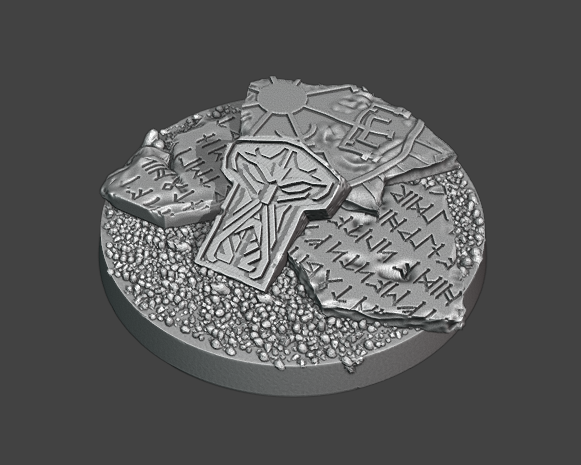 🎲 Rune / Thor bases・ STL File for ・Cults