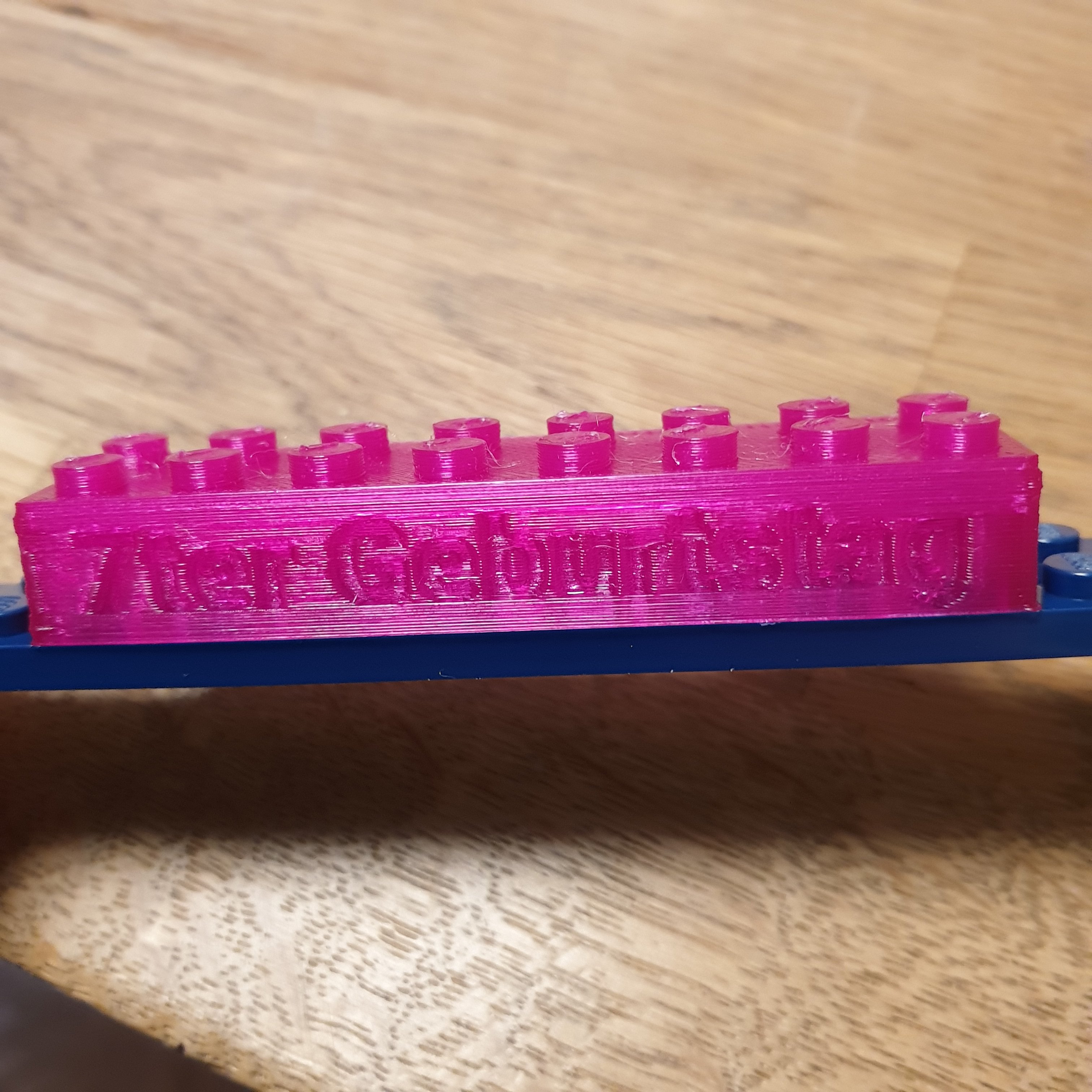 3D printing Customizable LEGO compatible Text Bricks・Cults