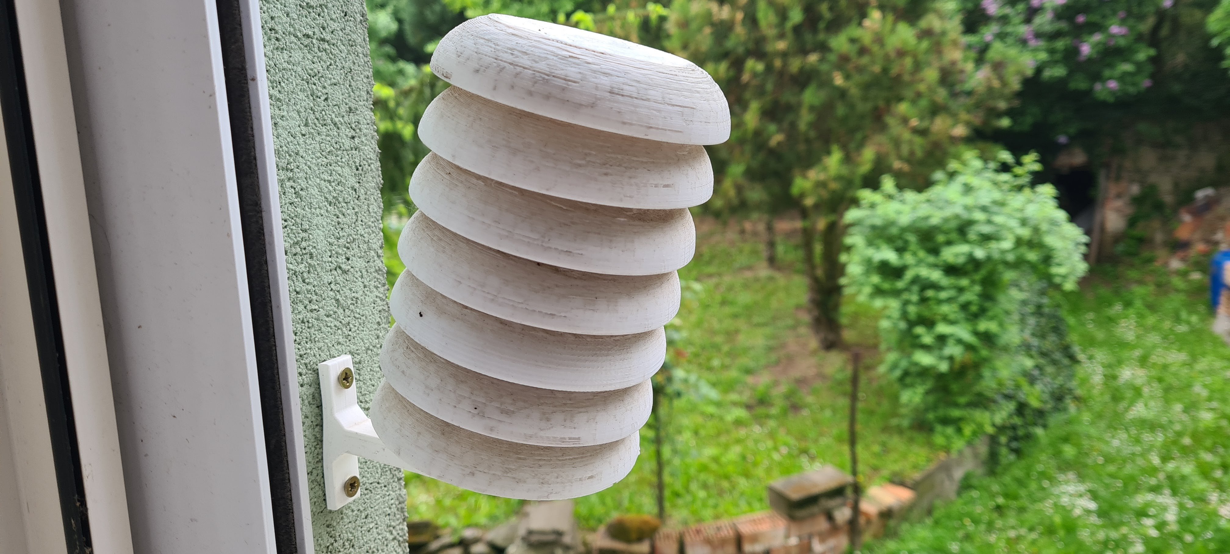 🛡️ Radiation / Weather shield for Netatmo outdoor sensor・3D Print・Cults