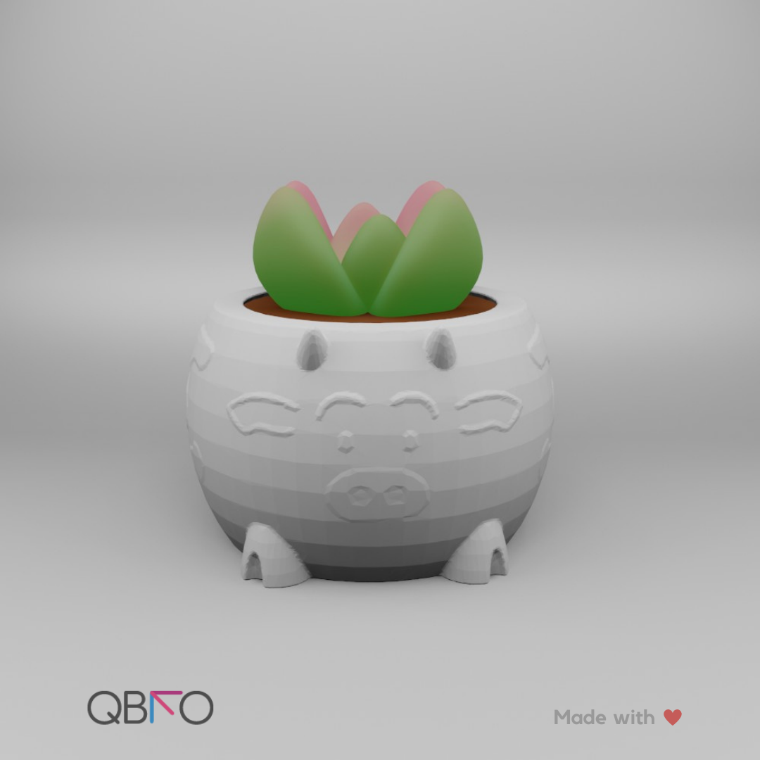 STL file DESKTOP Little cow planter 3D (Print in place). 🐄 ・3D ...
