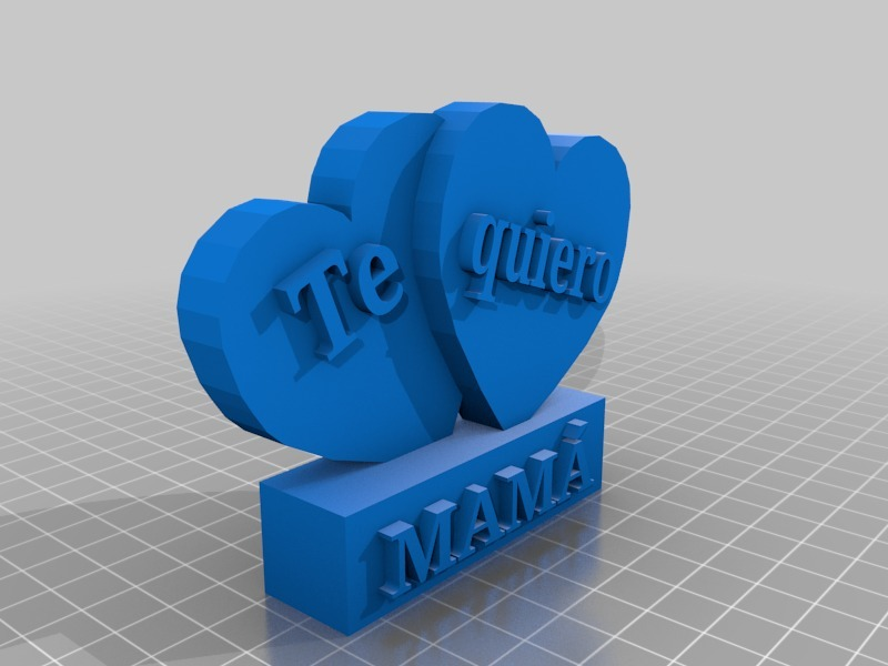 Archivo 3D gratuito Corazon dia de la madre 🧞‍♂️ ・Idea de impresión 3D ...