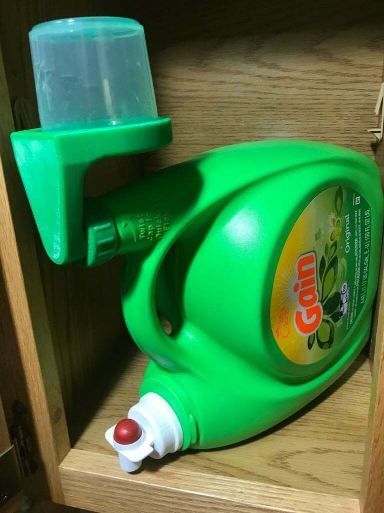 🧺 Laundry Detergent Cup Drain・Free STL File for ・Cults