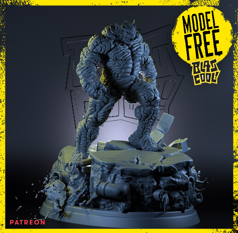 👾 The Abomination・Free STL File for ・Cults