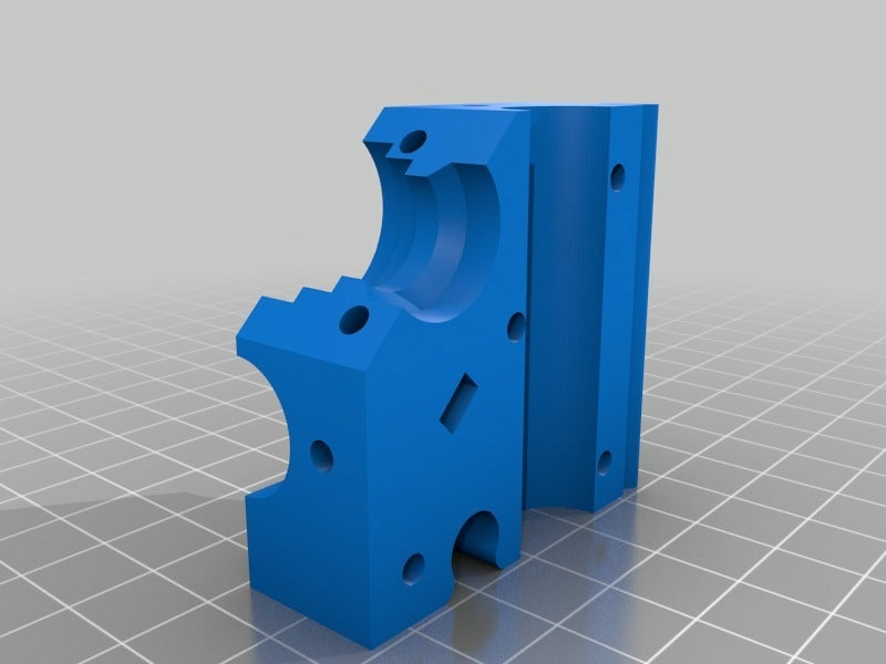 Free STL file E3D_V5_MT Modular hotend mount for the Ultimaker Original ...