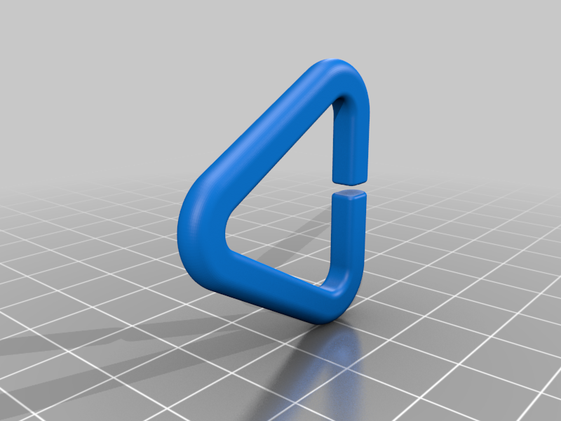 Free 3D file buckle ring triangle and rectangle 💍 ・3D print model to ...