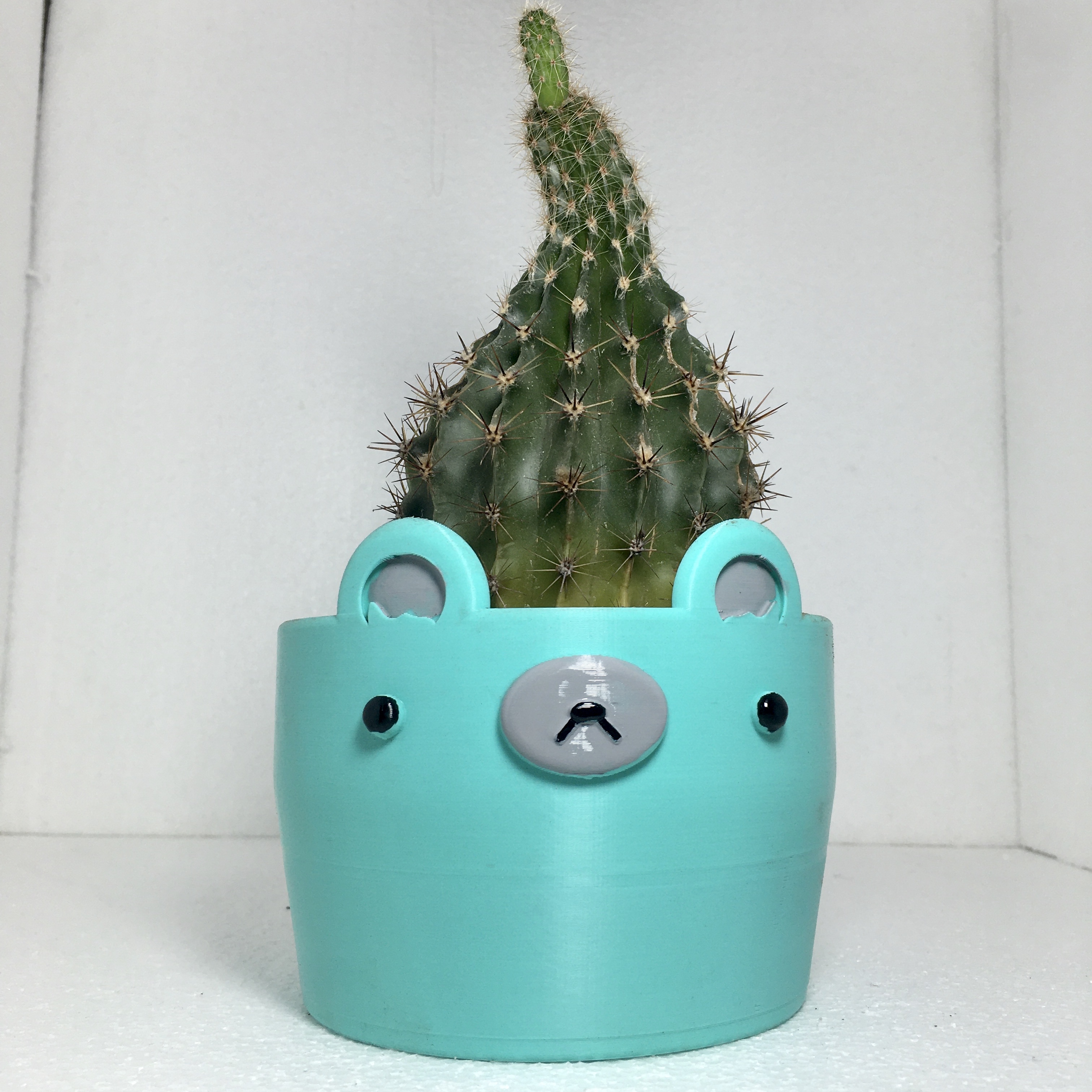 🐻 bear pot cute・ STL File for ・Cults