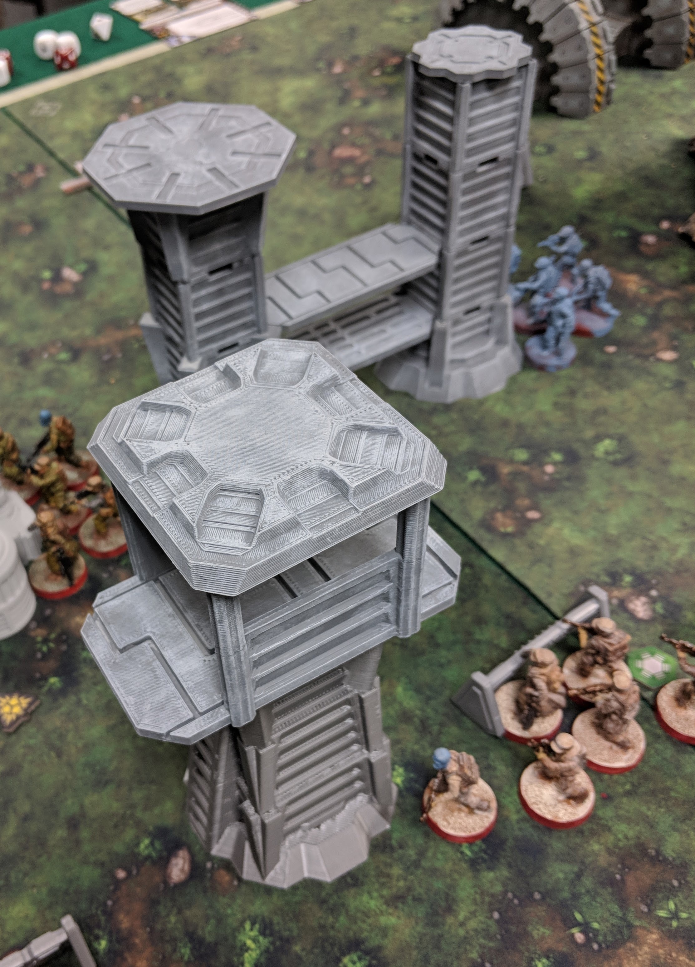 Free STL file Star Wars Legion Terrain - Modular Watchtower and ...