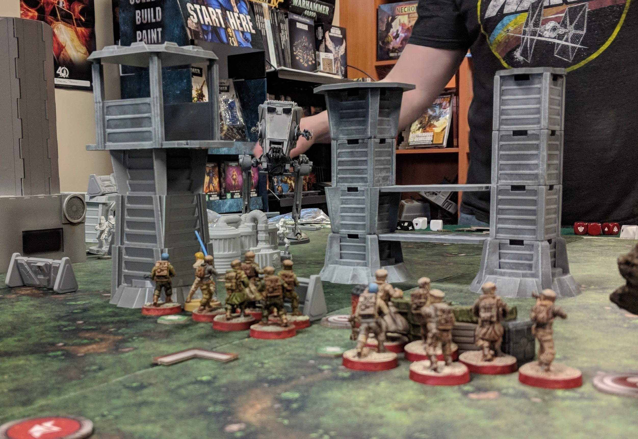 Free STL file Star Wars Legion Terrain - Modular Watchtower and ...