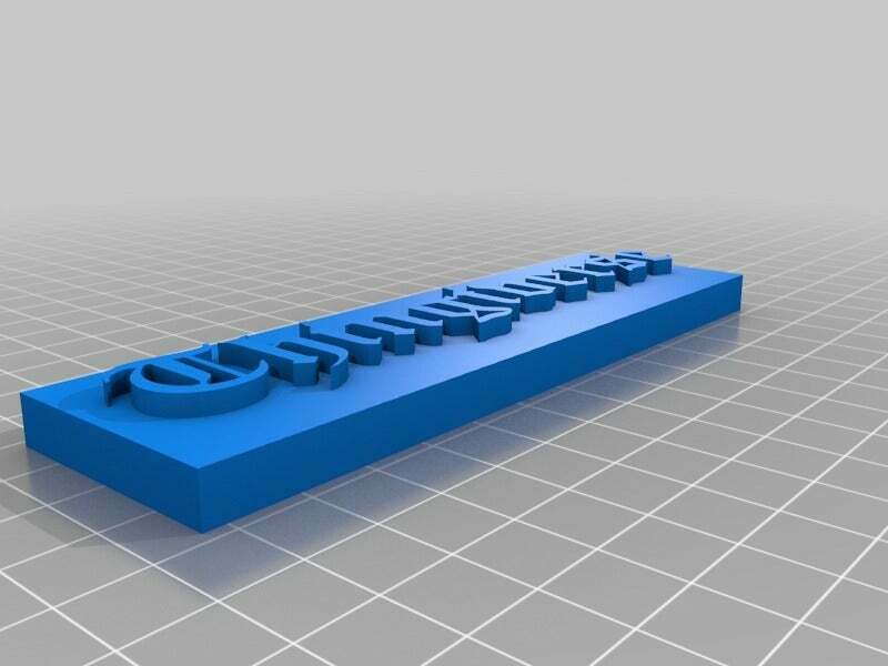 Free STL file Thingiverse Placard 🪧 ・3D print object to download・Cults