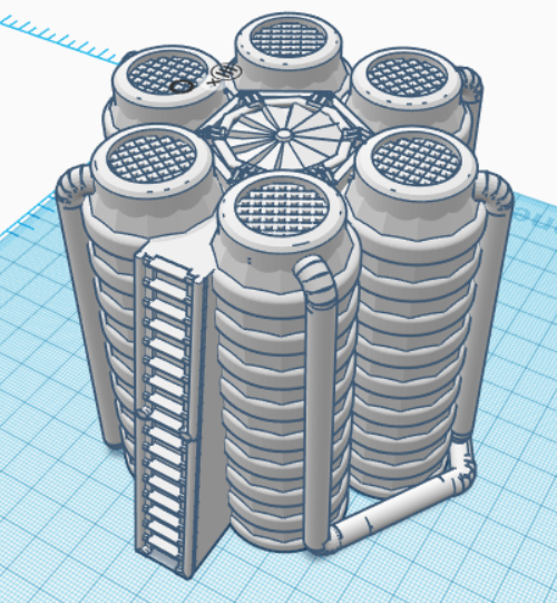 ⭐ Star Wars Legion Terrain - Fuel and Chemical Tanks・Free STL File for ...