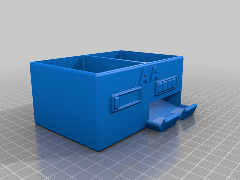 Free STL file Rechargable Battery Dispenser 🔋 ・3D print model to ...
