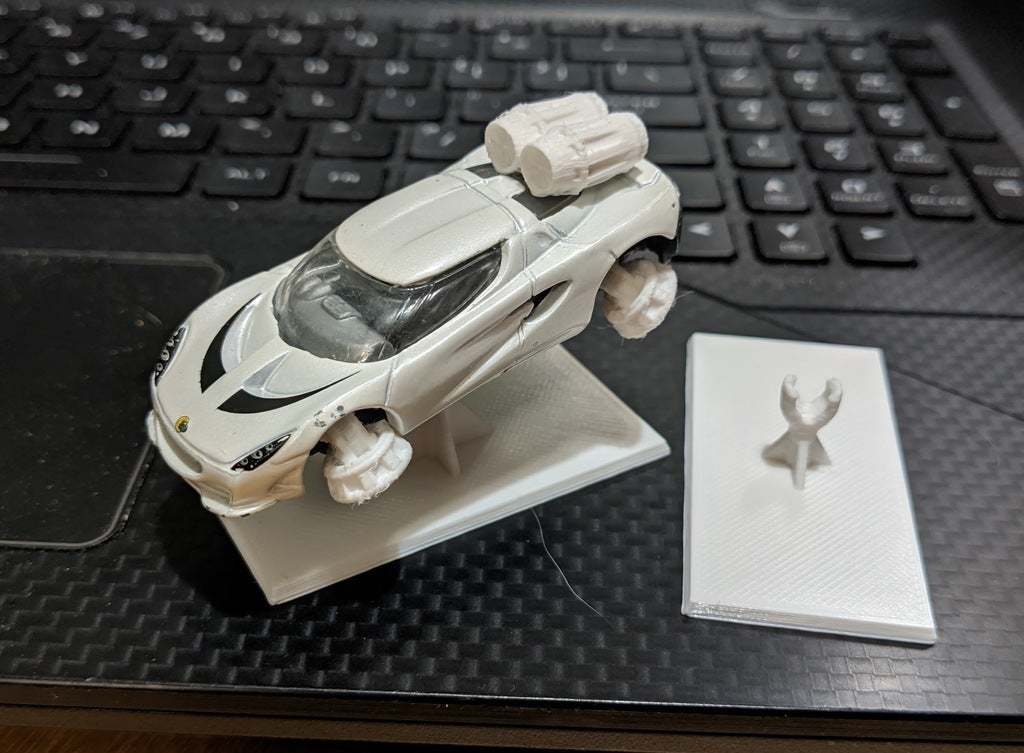 🎲 Gaslands - Hover units and Jets with Stand・Free STL File for ・Cults