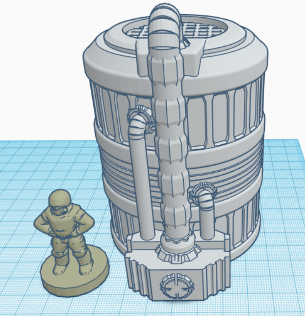 ⭐ Star Wars Legion Terrain - Fuel and Chemical Tanks・Free STL File for ...