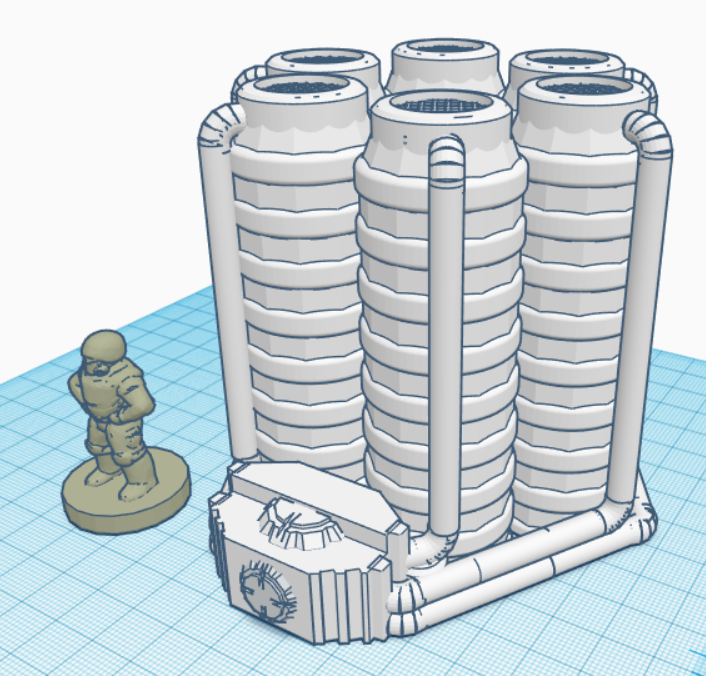 ⭐ Star Wars Legion Terrain - Fuel and Chemical Tanks・Free STL File for ...