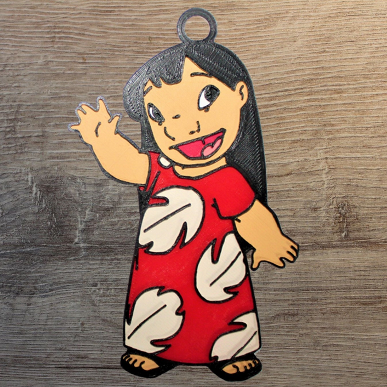🎄 Set of 4 Disney Lilo and Stitch ornaments・ STL File for 3D printing・Cults