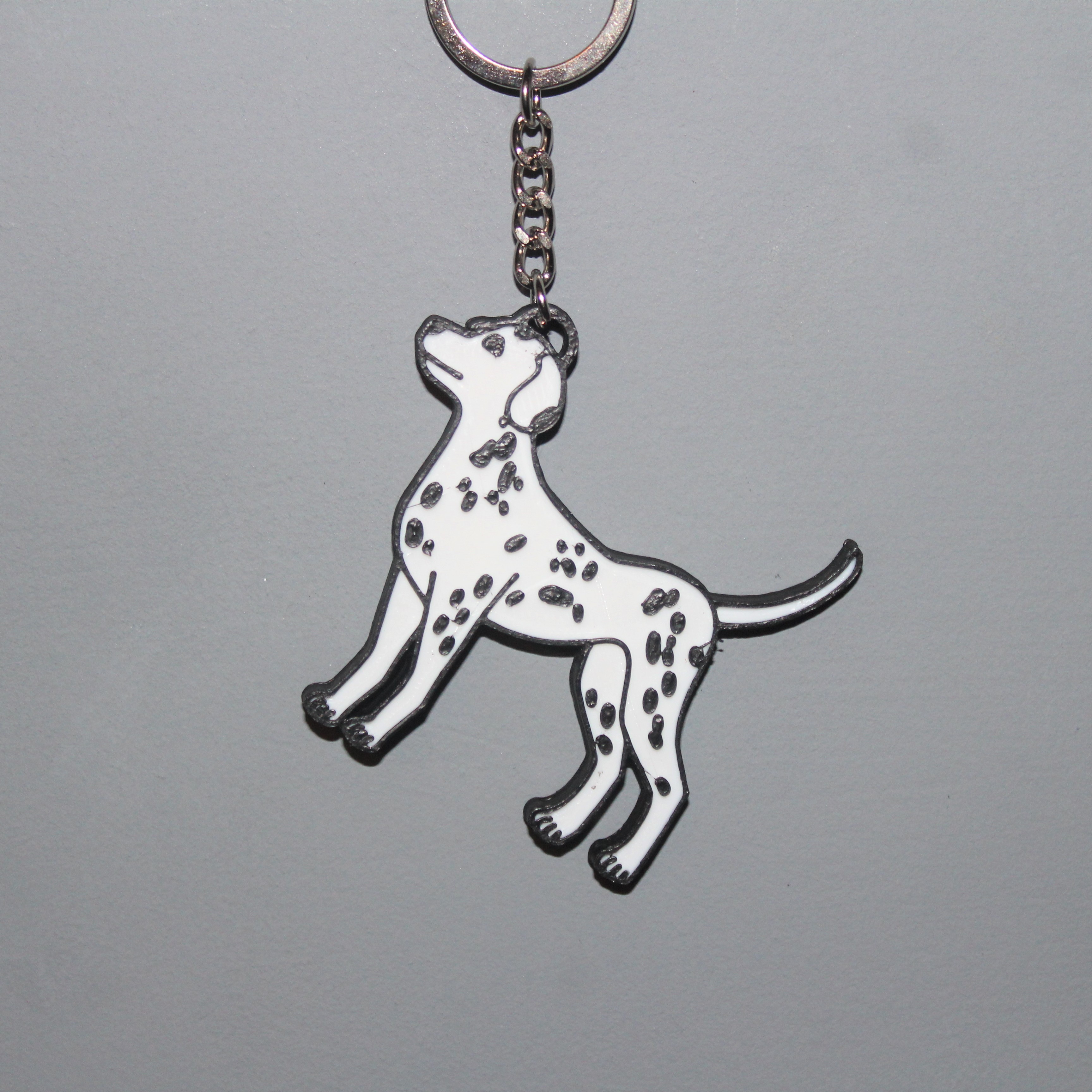 STL file 5 Keychain Dog 🗝️ ・3D printer model to download・Cults