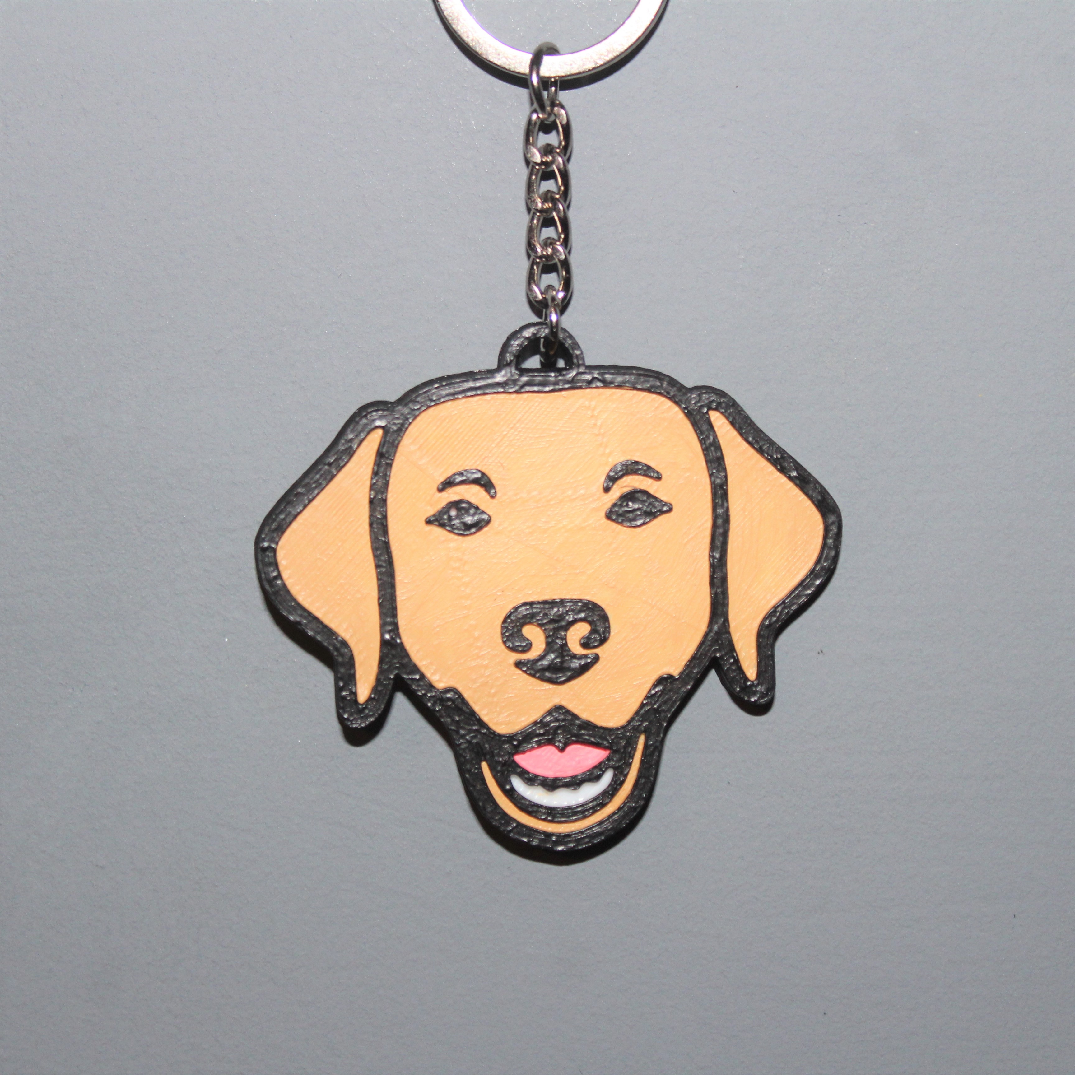 STL file 5 Keychain Dog 🗝️ ・3D printer model to download・Cults