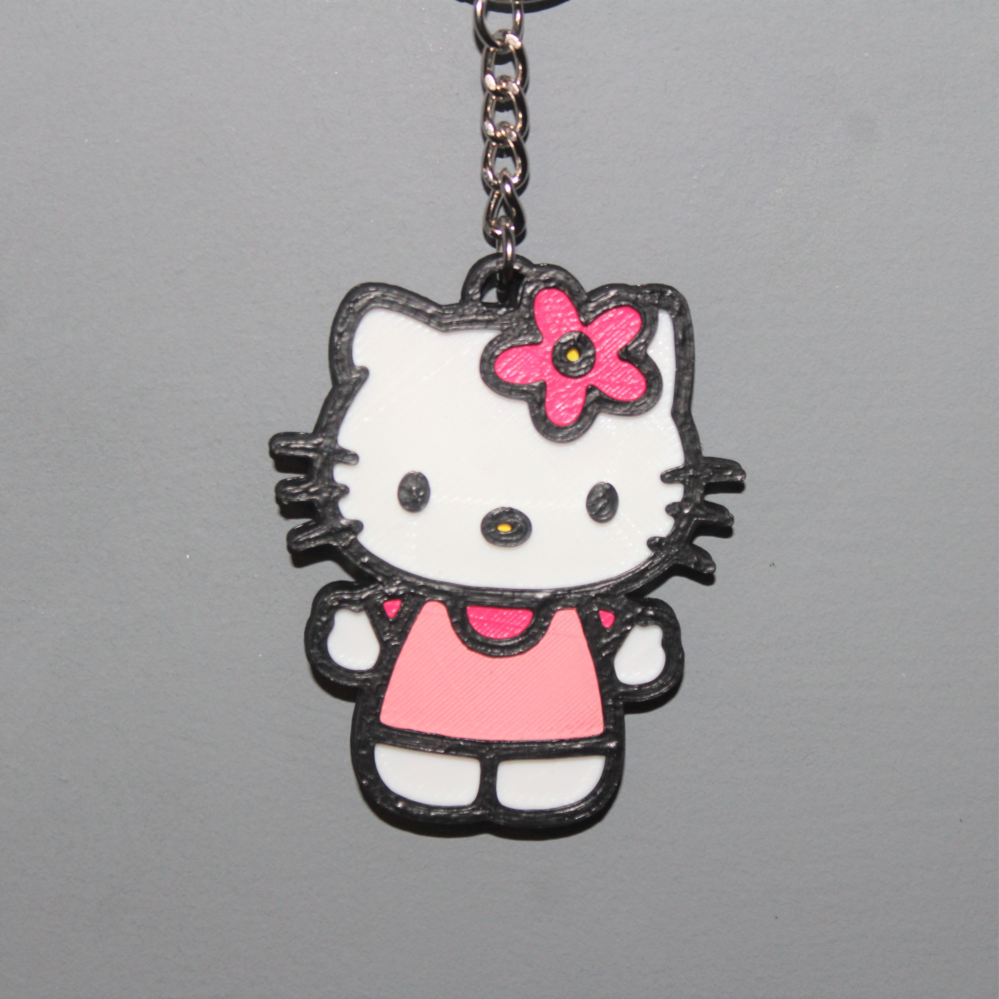 👋 5 Hello kitty keychain・ STL File for 3D printing・Cults