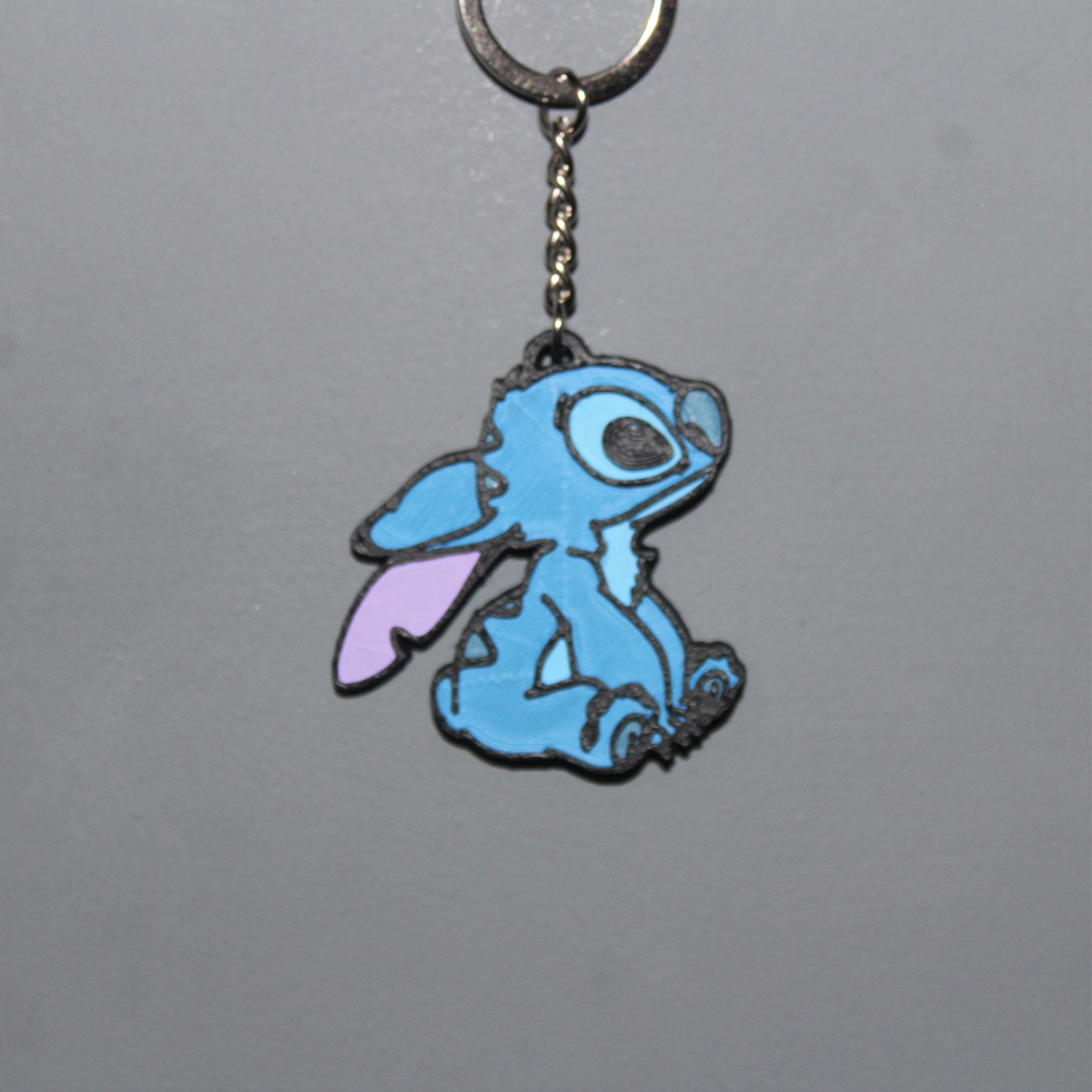 🗝️ 5 Keychain Disney Stitch・ STL File for 3D printing・Cults