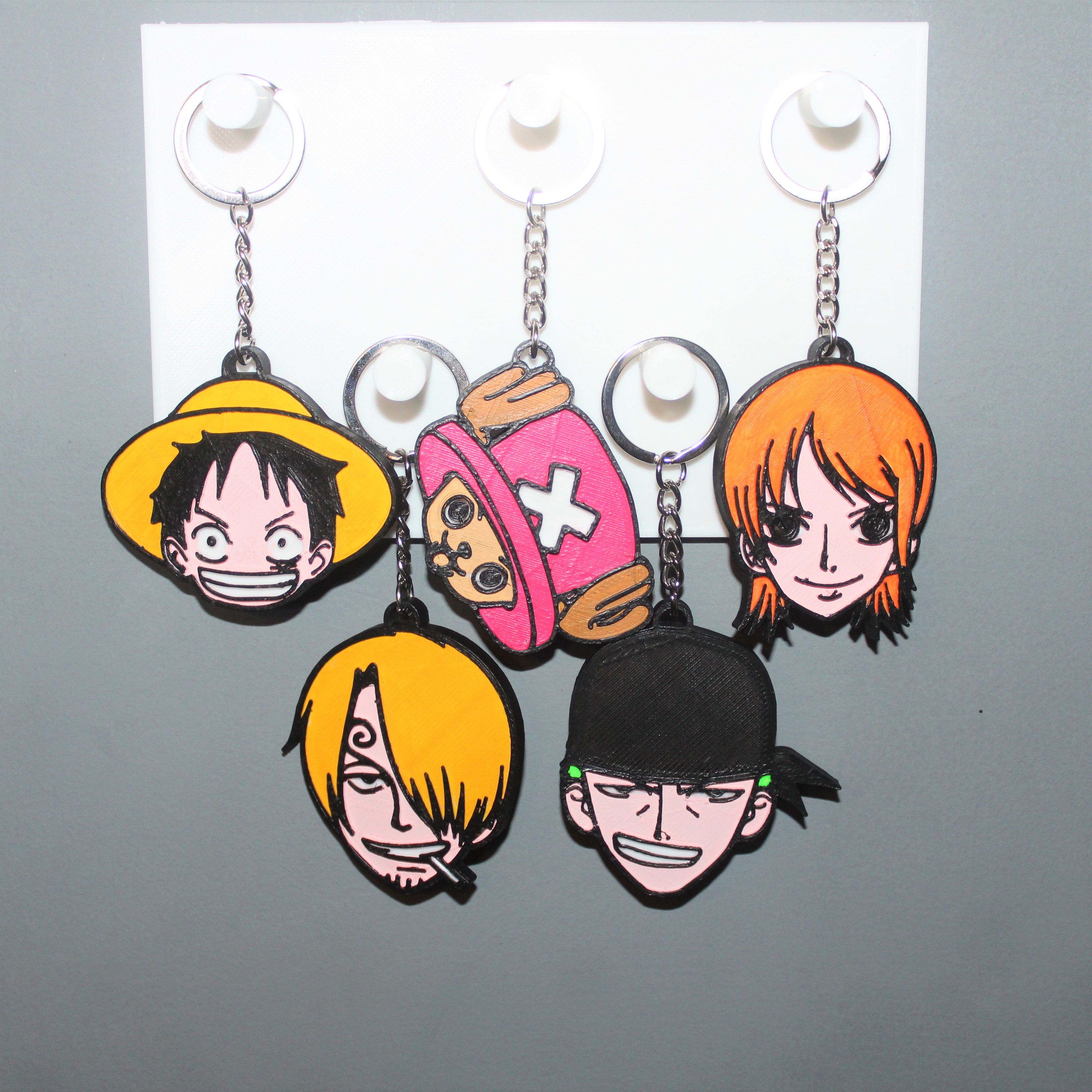 3D file 50 Keychains Manga Anime #5 💬 ・3D printing design to download・Cults