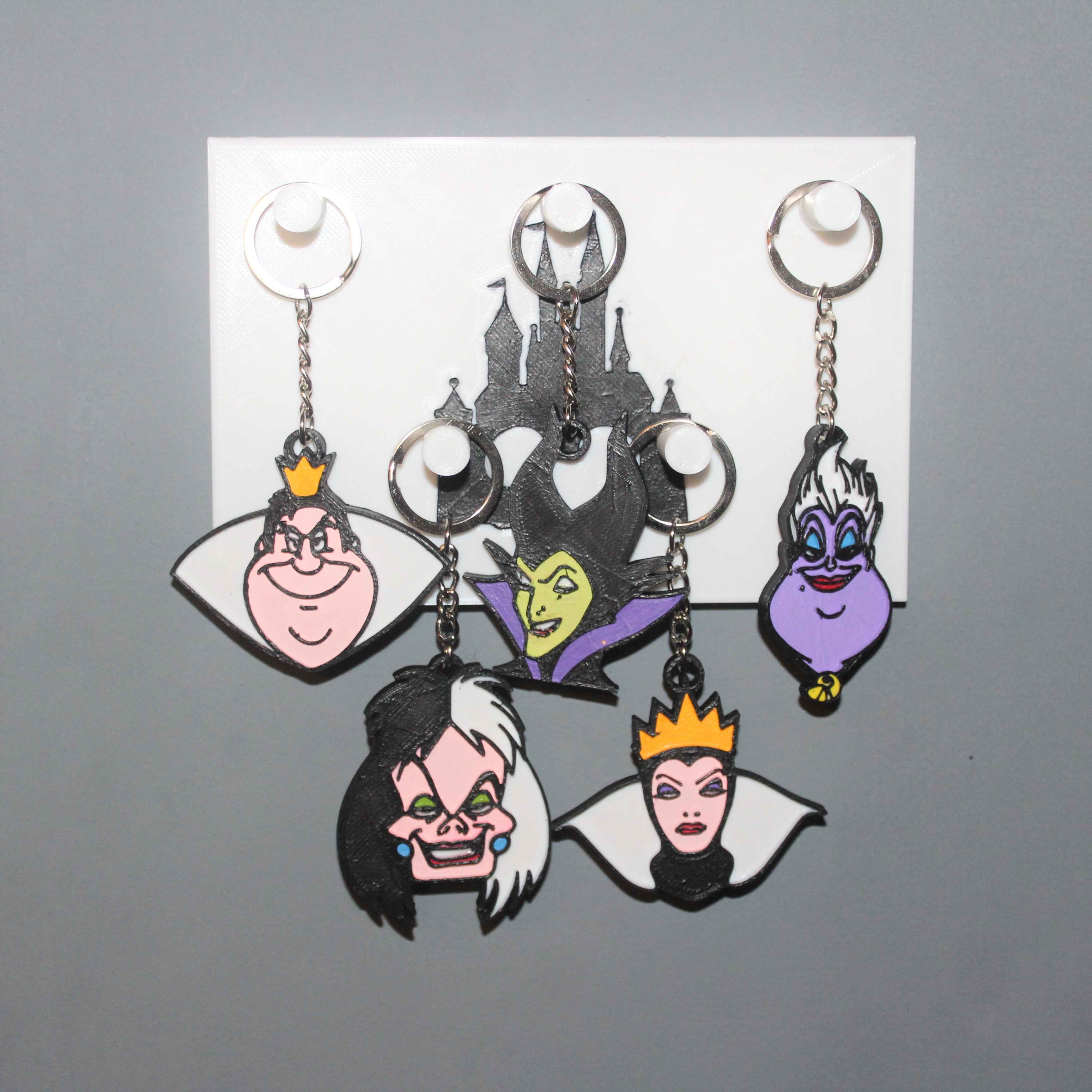 🗝️ 50 Disney Keychains #3・ 3D File for 3D printing・Cults