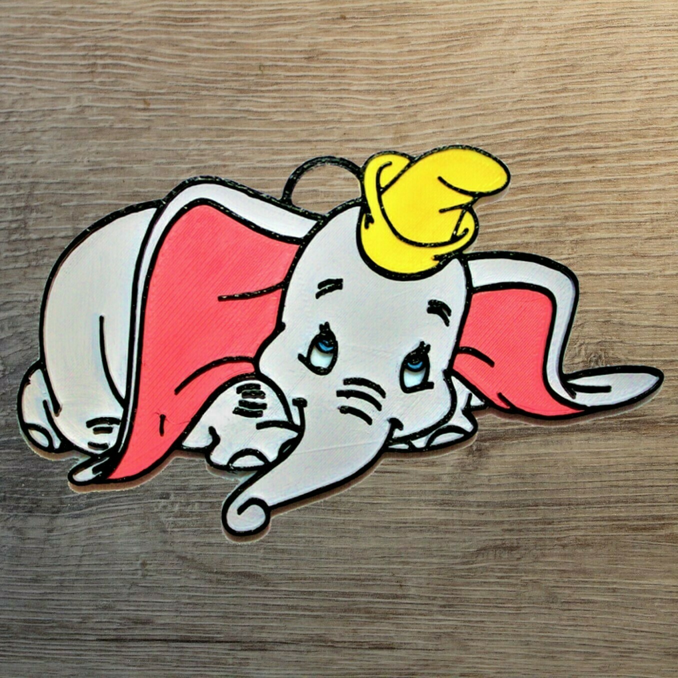 🎄 Set of 4 Disney Dumbo Ornaments・ STL File for 3D printing・Cults