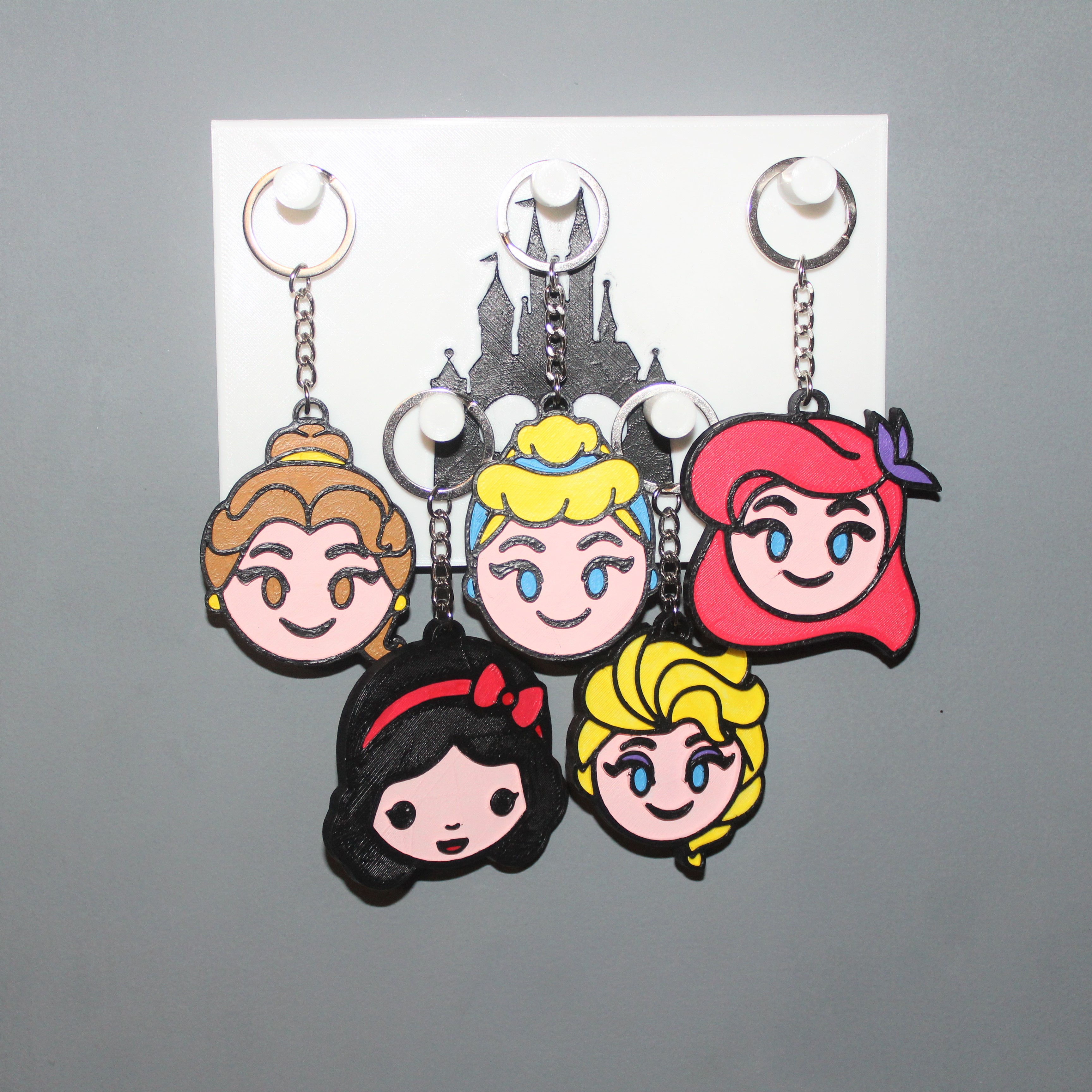 🗝️ 50 Disney Keychains #3・ 3D File for 3D printing・Cults