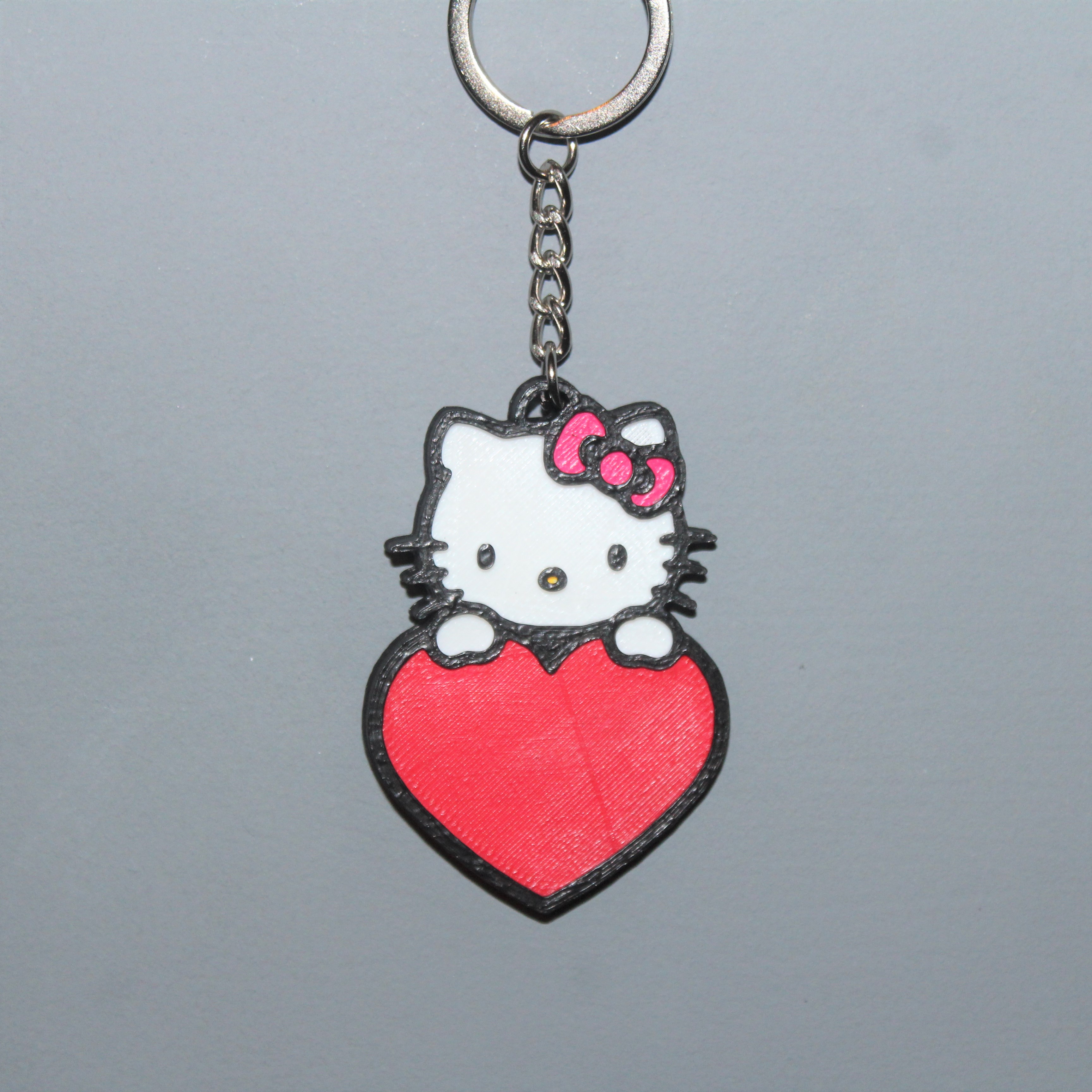 👋 5 Hello kitty keychain・ STL File for 3D printing・Cults