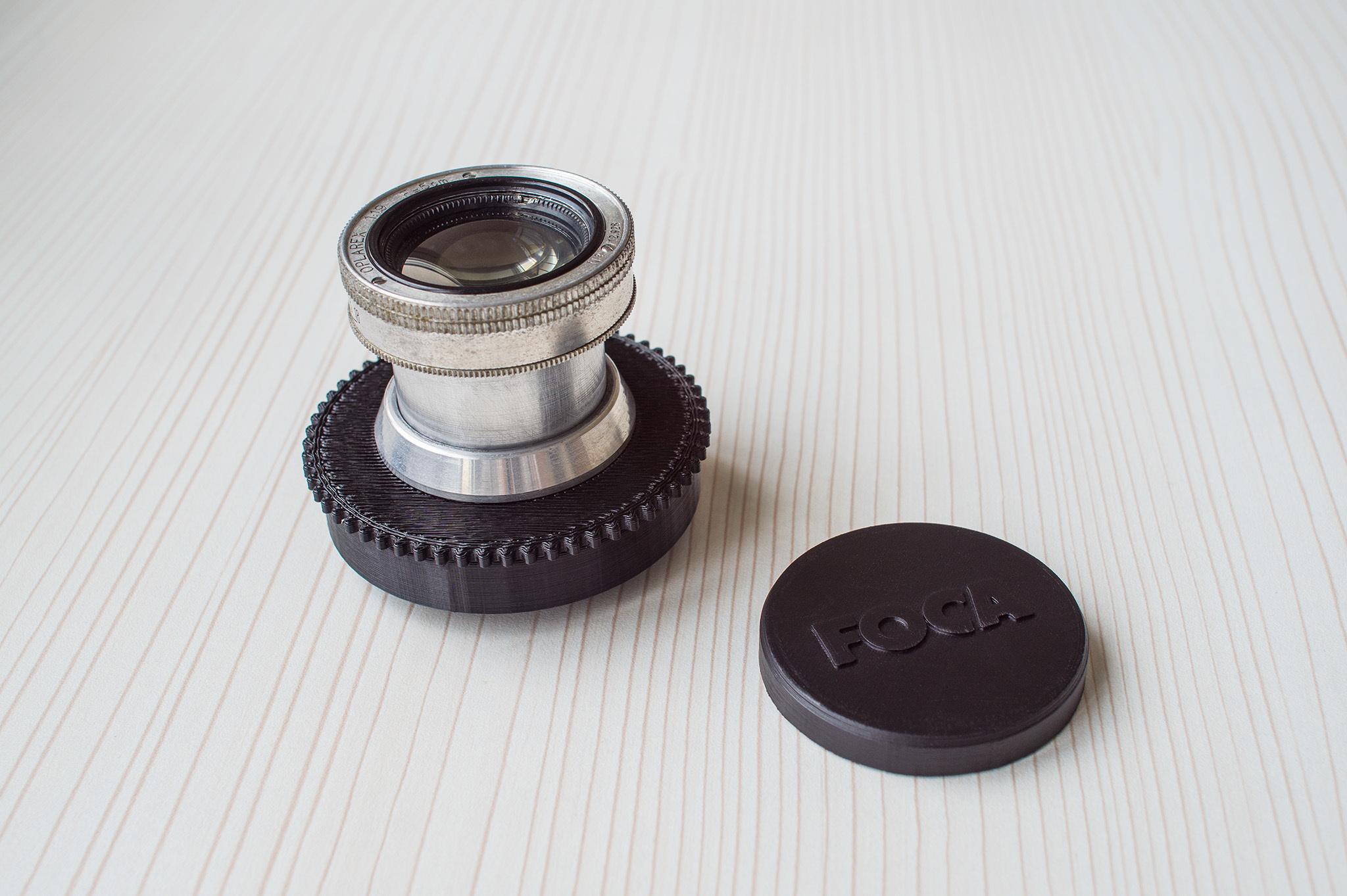 STL file Adapter FOCA Oplarex to Sony E mount (NEX) 🦭 ・Design to ...