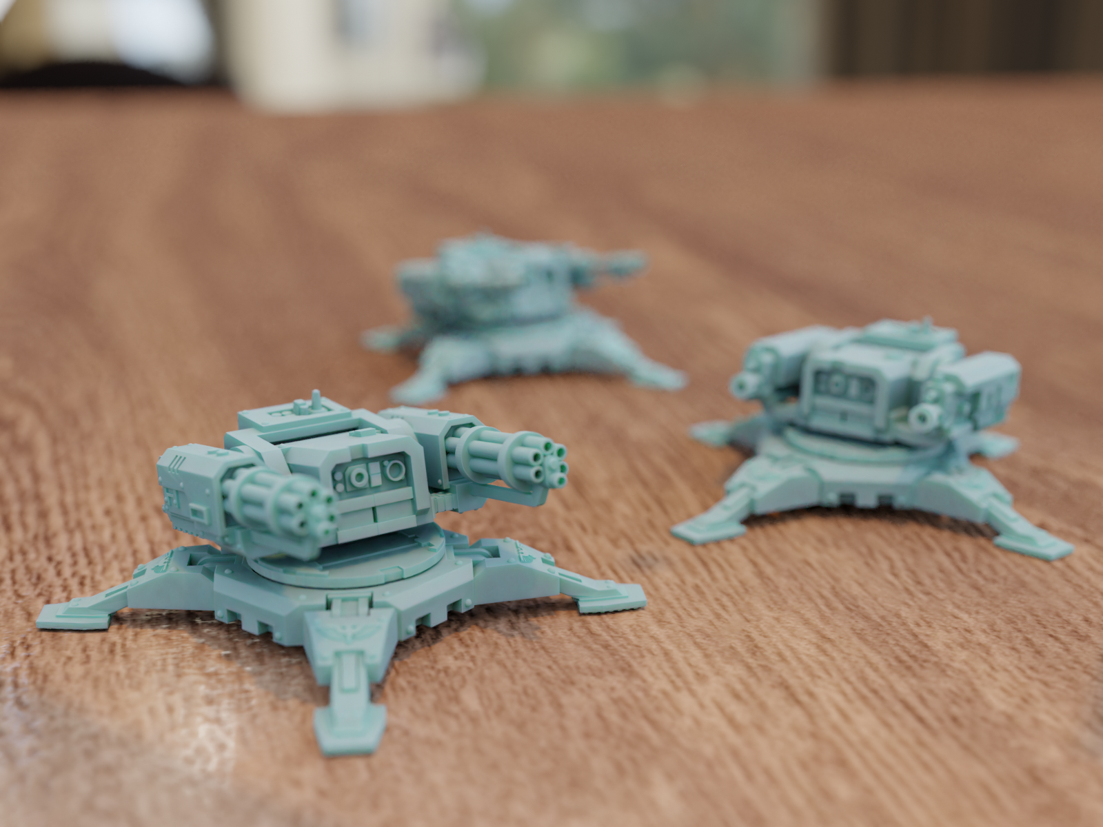 ⚔ SciFi Sentry Turret・文件用于 免费 STL ・Cults