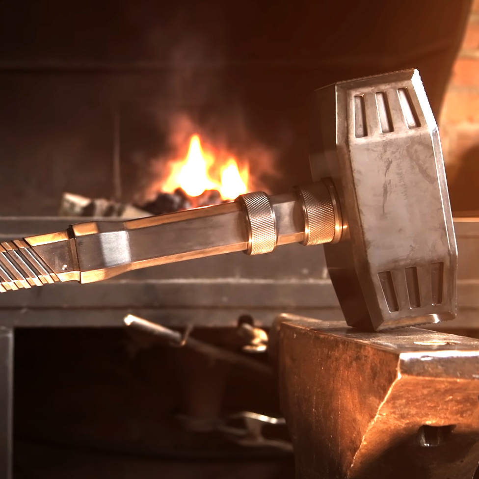 🔨 Sledge Hammer 1:1 - Six Invitational Trophy・ STL File for 3D printing ...