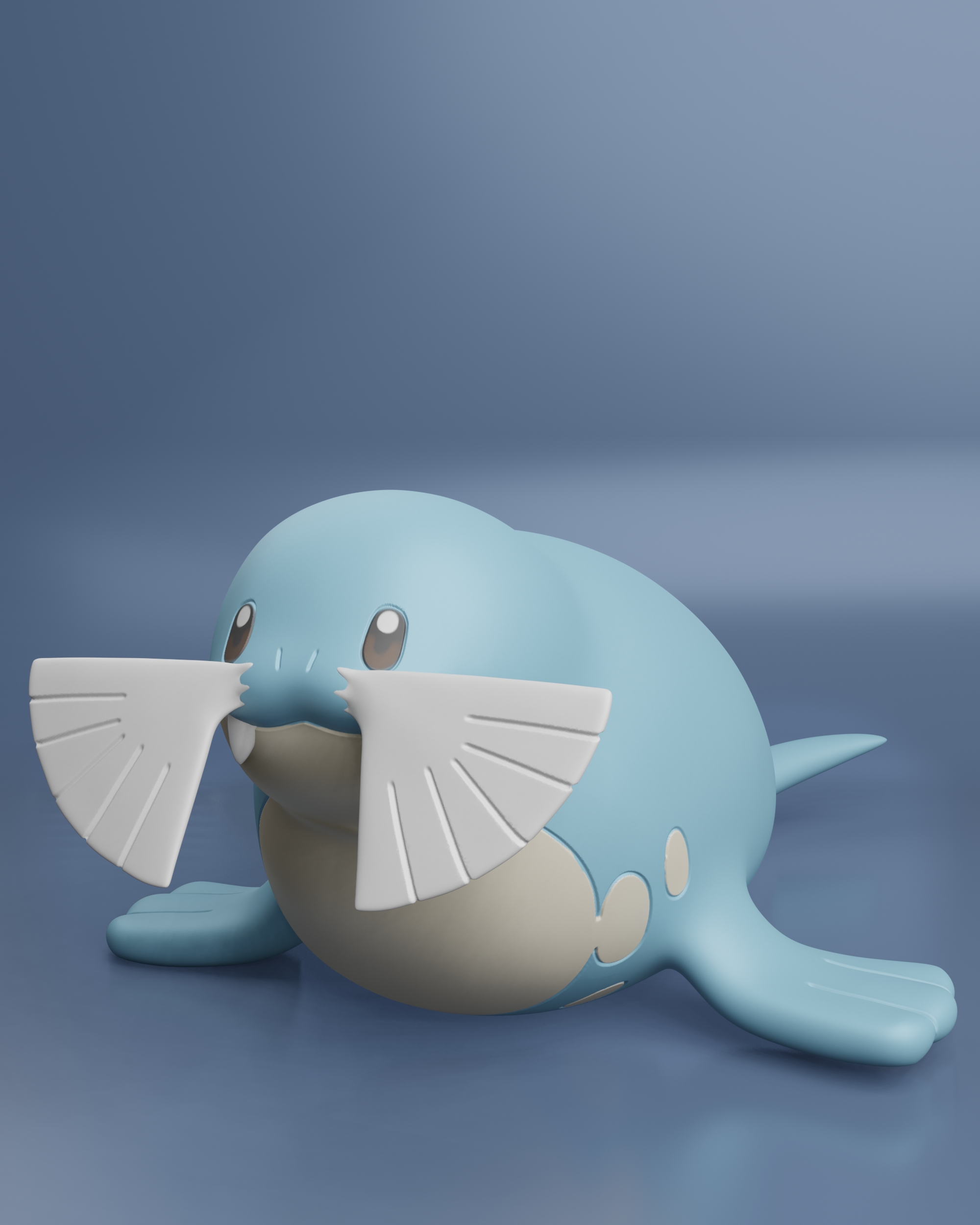 STL file Pokemon - Sealeo 🐉 ・3D printable design to download・Cults