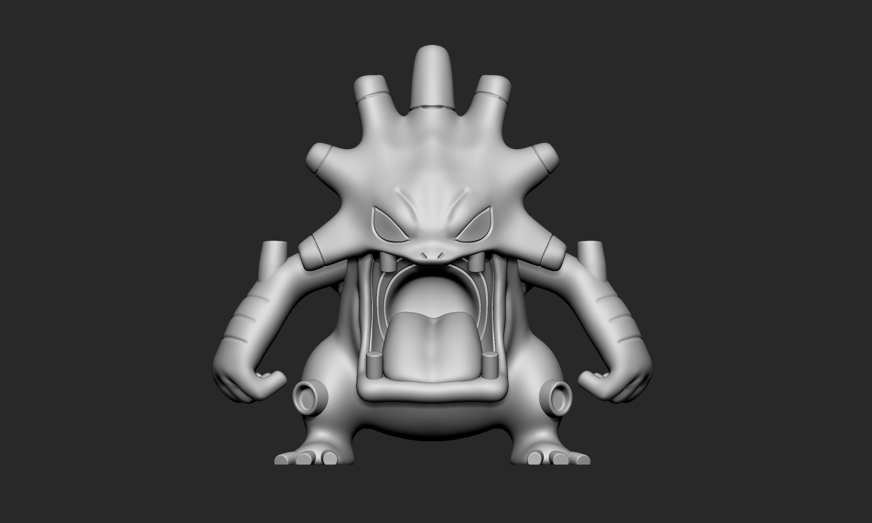 STL file Pokemon - Loudred and Exploud 🐉 ・3D printable model to ...
