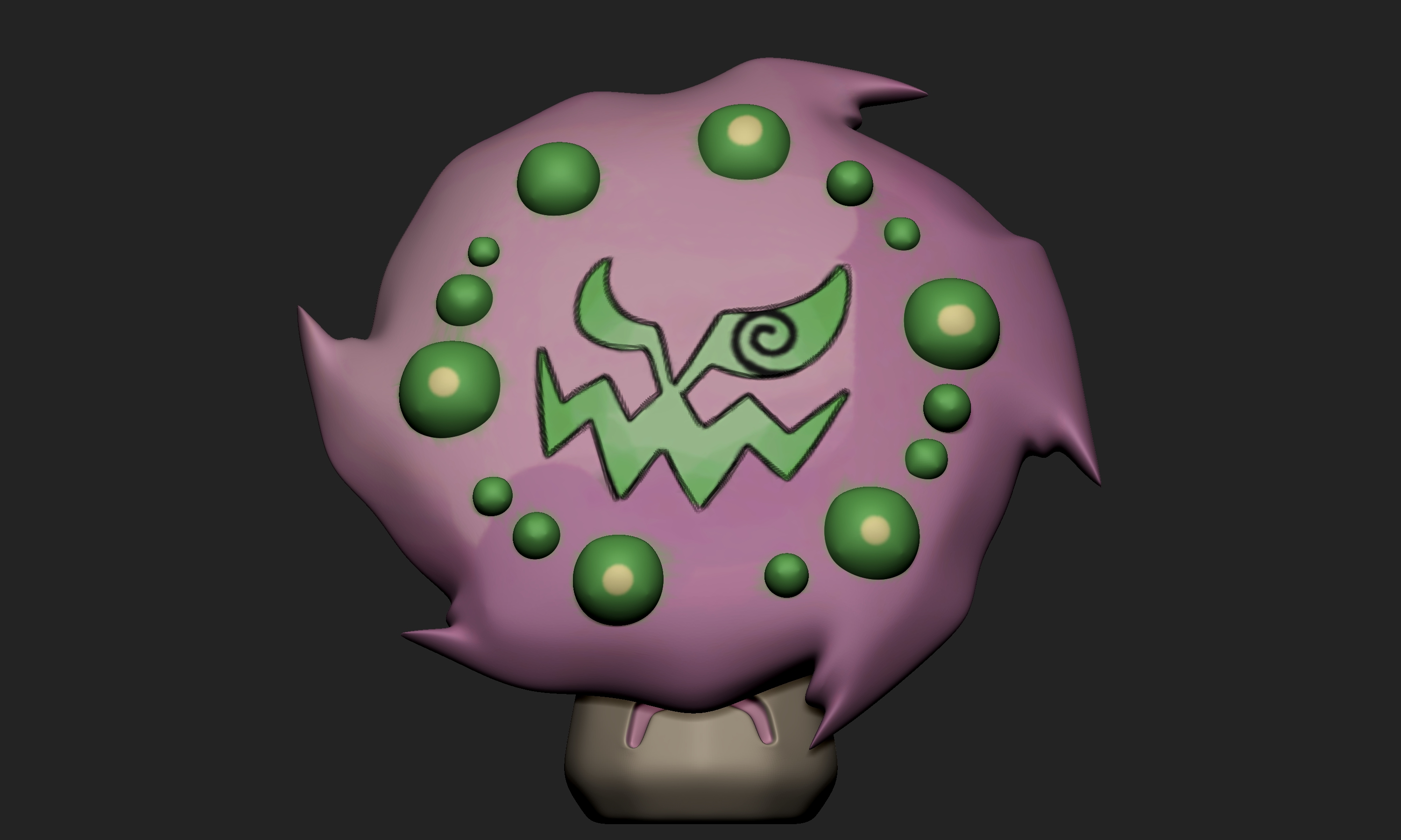 🐉 Pokemon - Spiritomb・ STL File for ・Cults