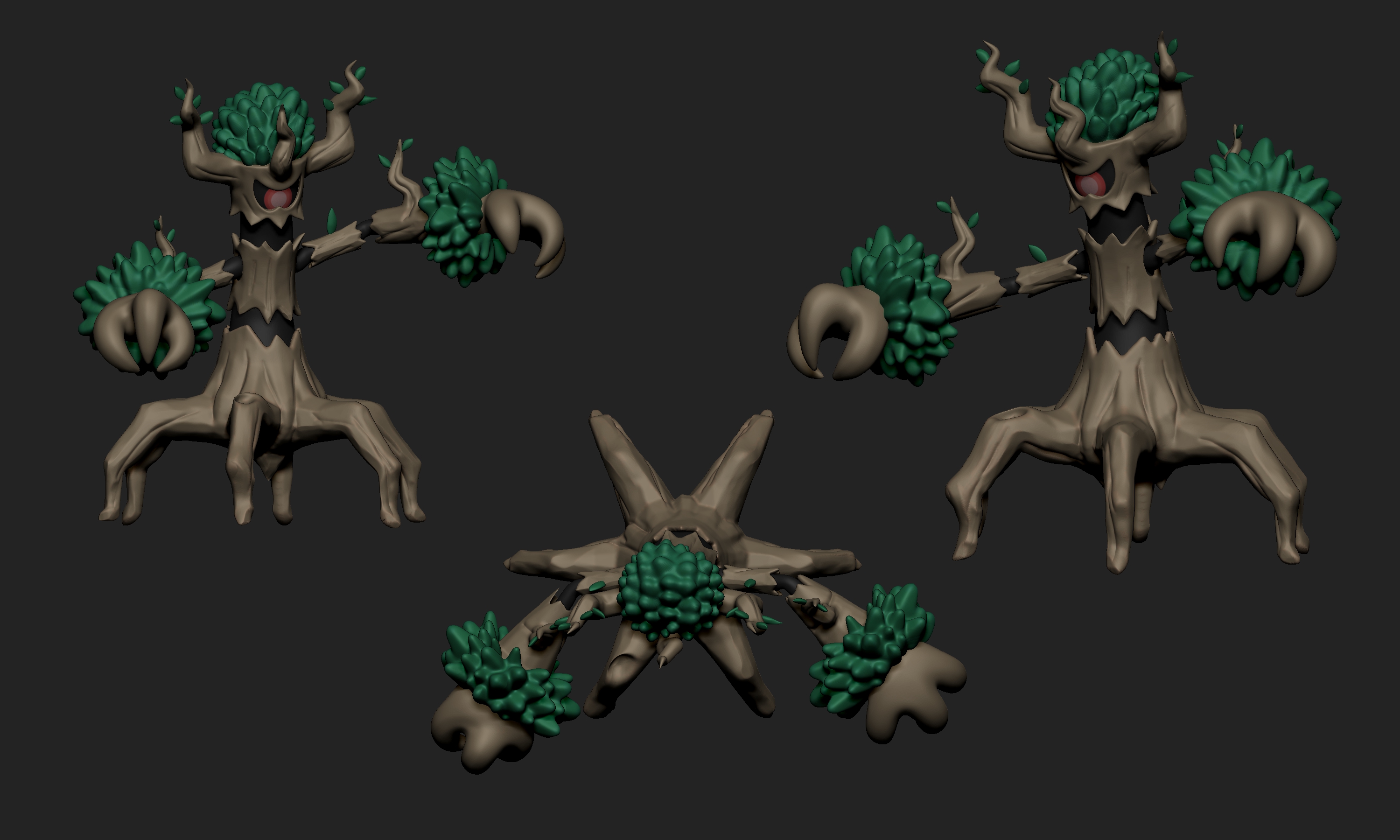 🐉 Pokemon - Trevenant・ STL File for ・Cults