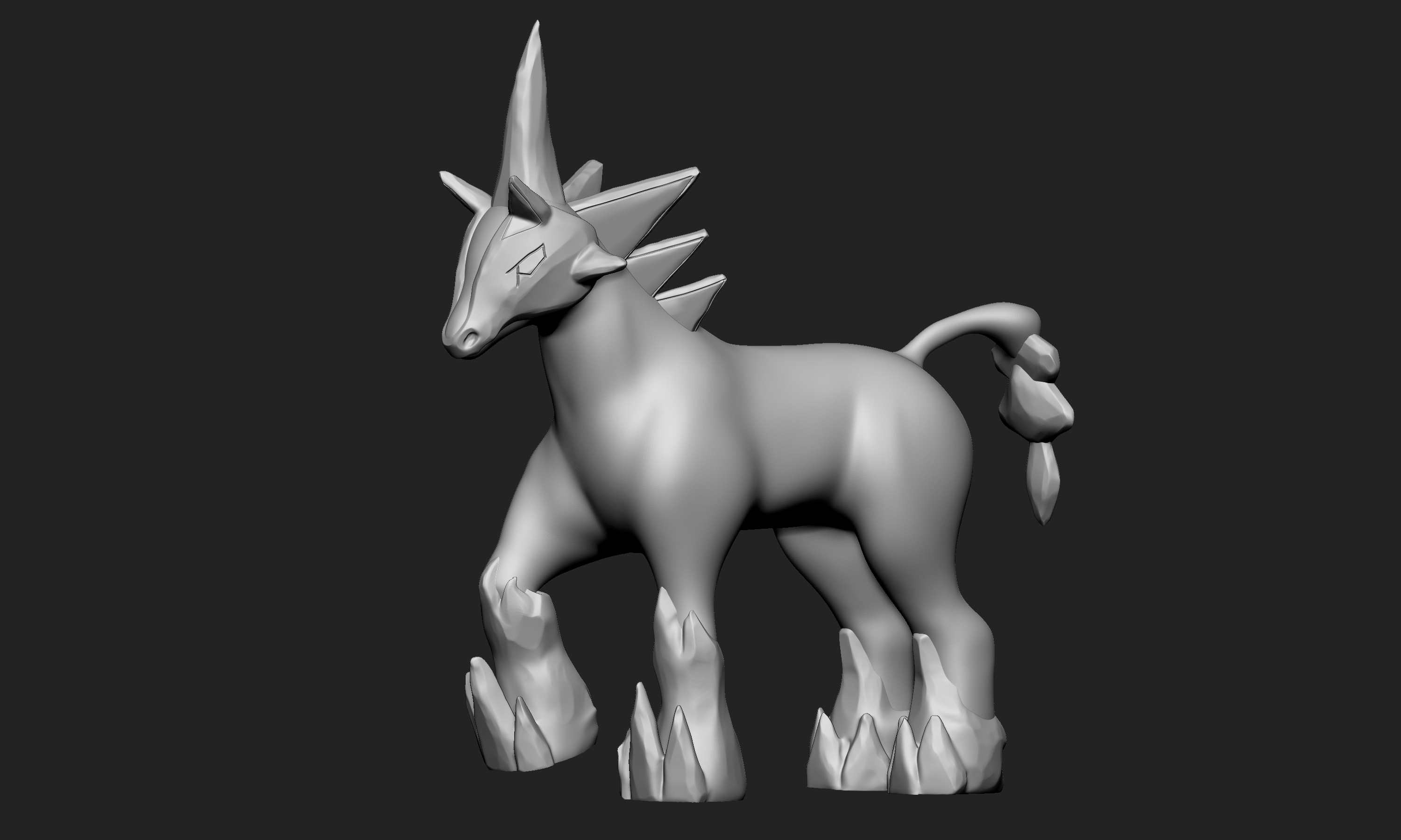 🐉 Pokemon - Glastrier・ STL File for ・Cults