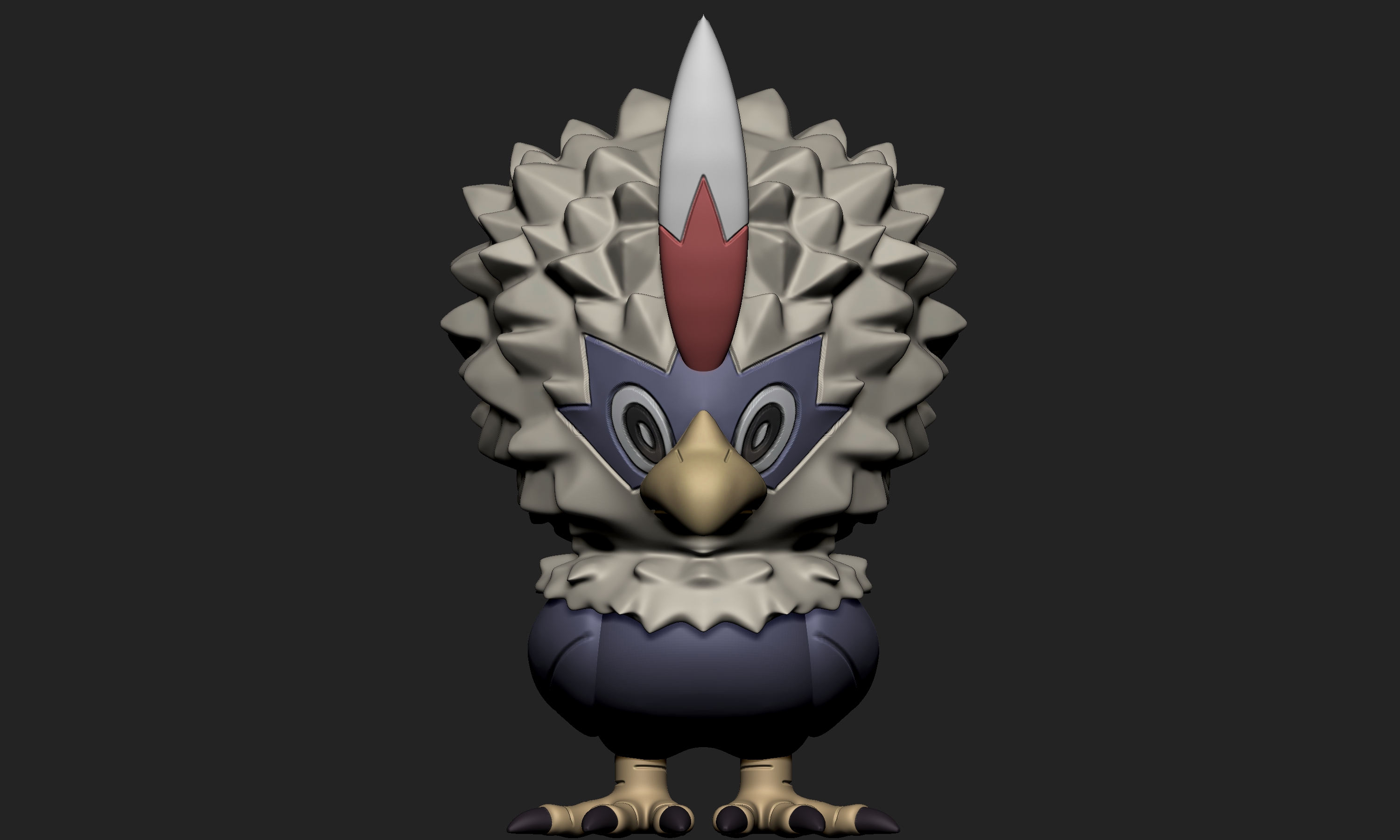STL file Pokemon - Rufflet 🐉 ・Template to download and 3D print・Cults