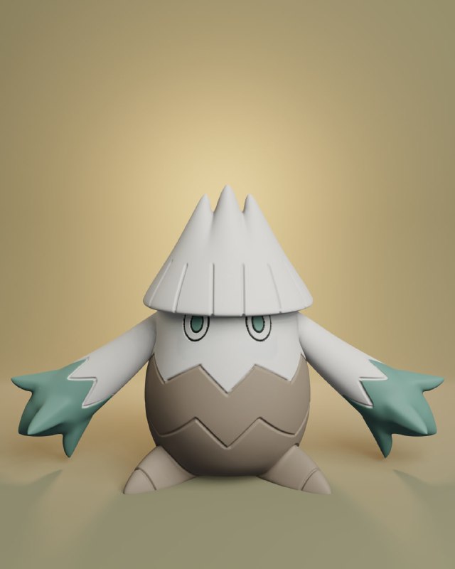 Archivo STL Pokemon - Snover 🐉・Diseño de impresión en 3D para descargar ...