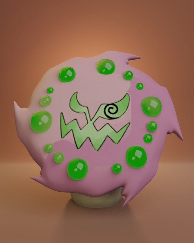 🐉 Pokemon - Spiritomb・ STL File for ・Cults