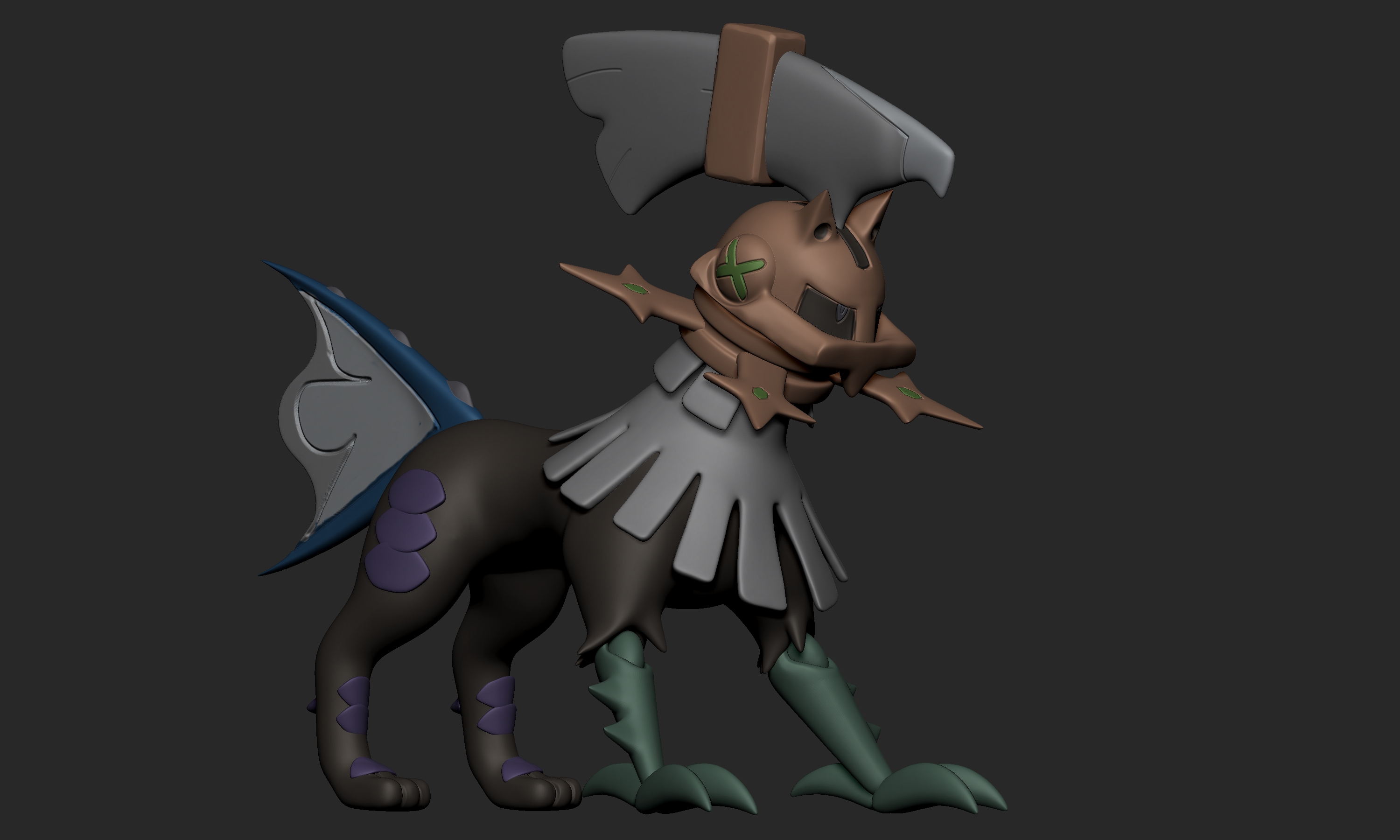 🐉 Pokemon - Type Null・ STL File for ・Cults