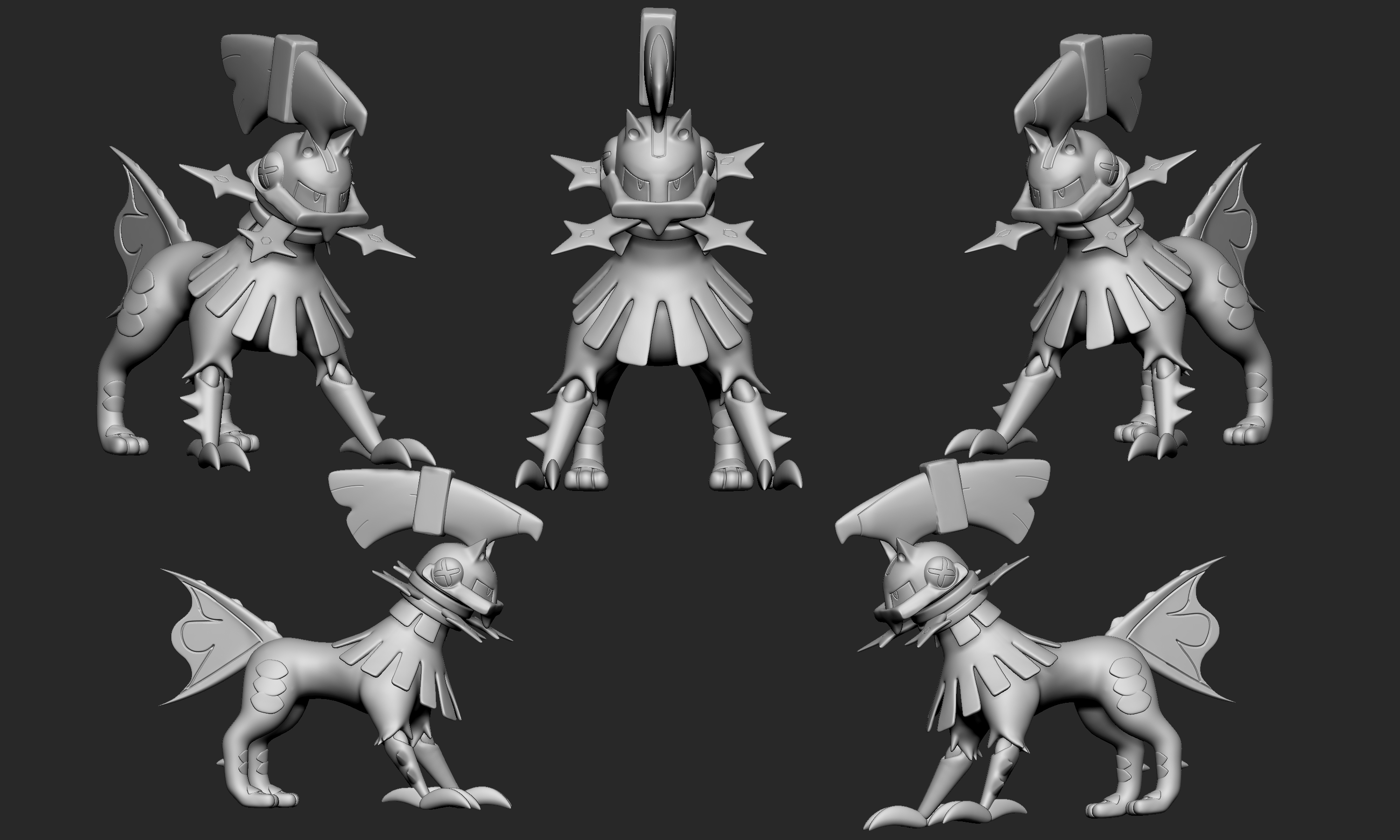 🐉 Pokemon - Type Null・ STL File for ・Cults
