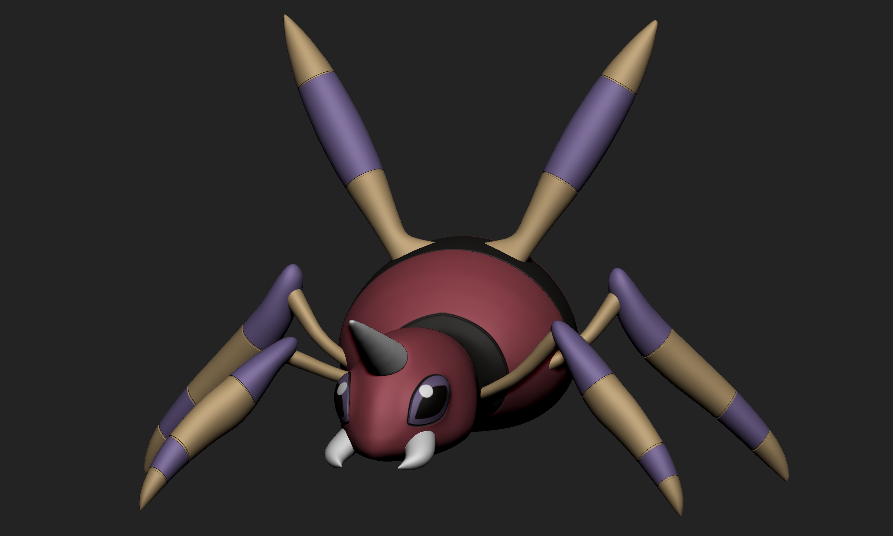 STL file Pokemon - Ariados 🐉 ・3D printable model to download・Cults